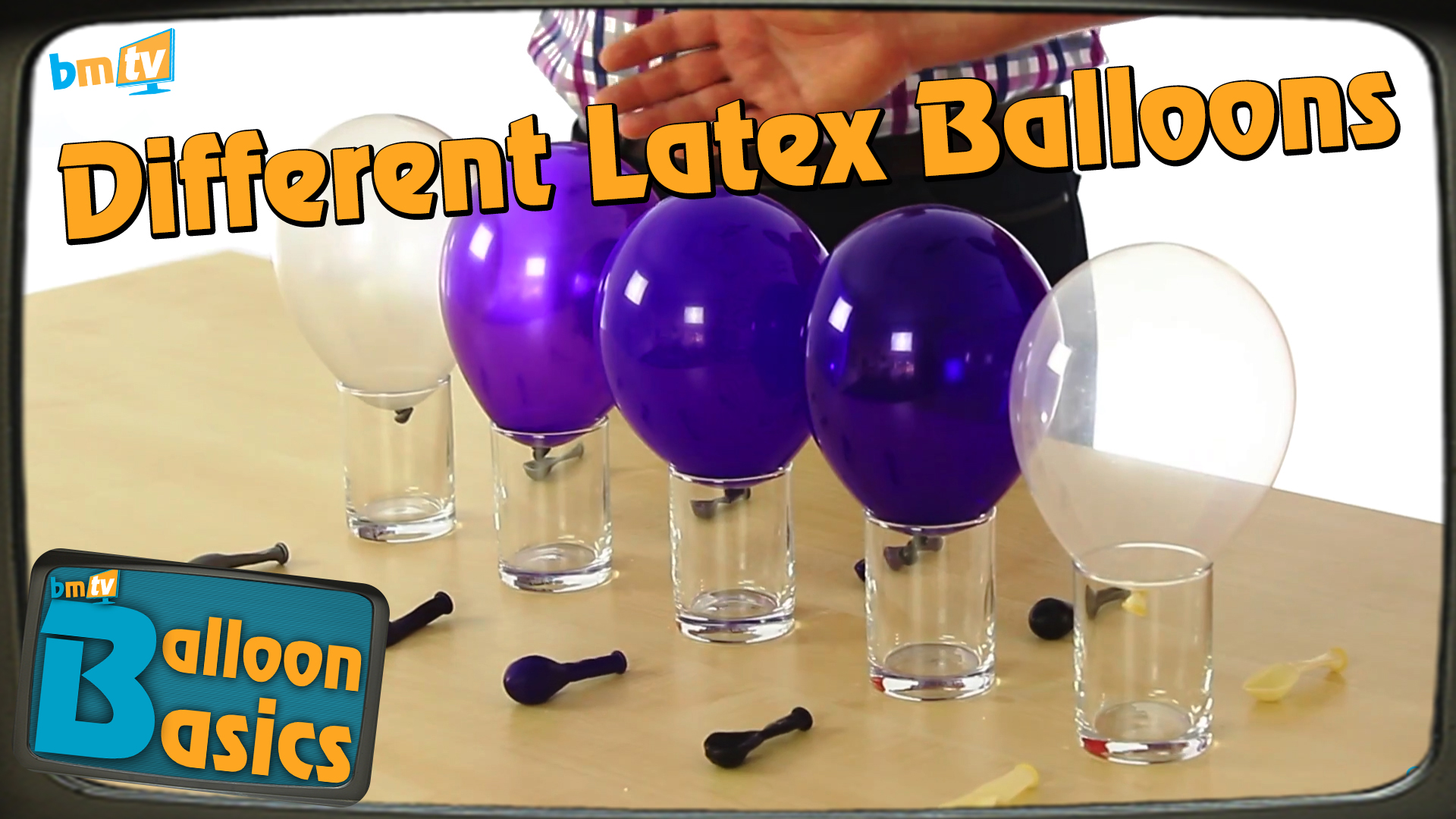 Balloon Basics 01 - The Different Finishes of Latex Balloons - Balloon ...