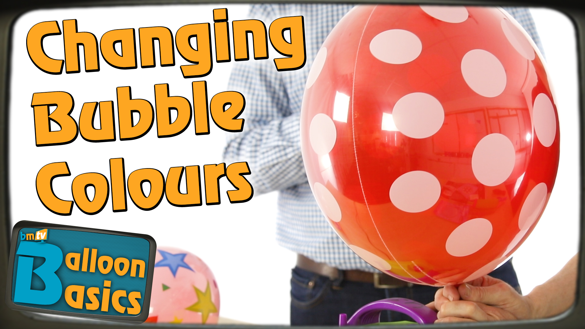 Balloon Basics 20 - Changing the Colour of Bubble Balloons - Balloon Market